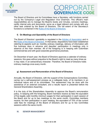 Corporate governance code | PDF