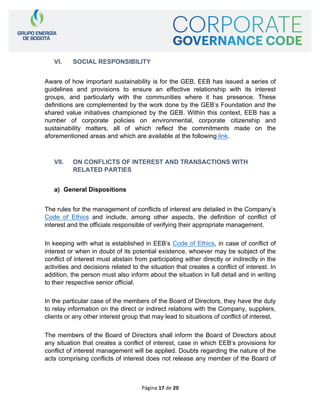 Corporate governance code | PDF