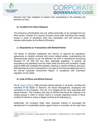 Corporate governance code | PDF