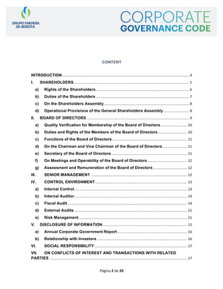 Corporate governance code | PDF