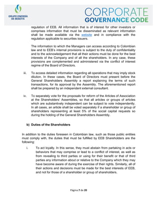 Corporate governance code | PDF