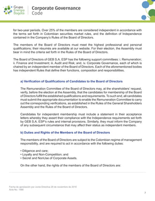 Corporate Governance Code | PDF