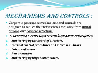 Corporate governance final | PPT
