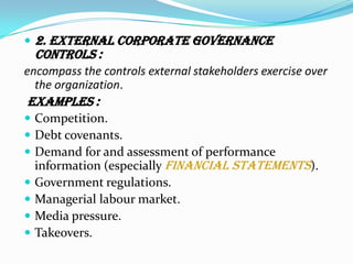 Corporate governance final | PPT