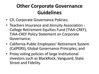 Corporate Governance Framework in USA pdf | PDF