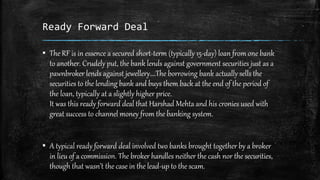 Corporate governance Harshad Mehta | PPTX