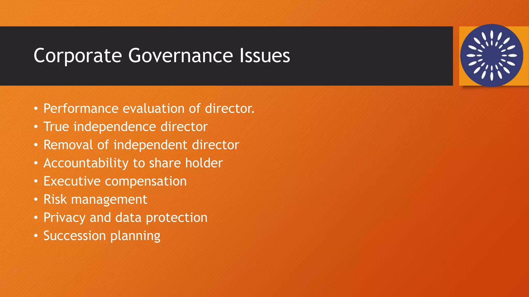 Corporate governance in india | PPTX