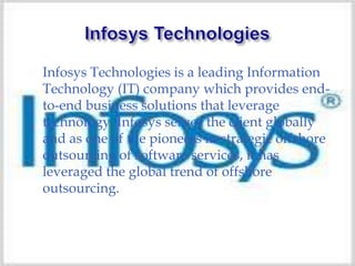 Corporate governance in infosys | PPTX