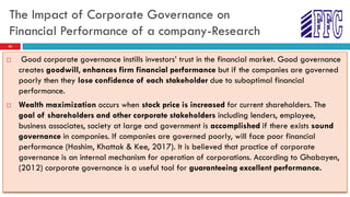 Corporate Governance AND ITS effect on the performance of a company | PDF
