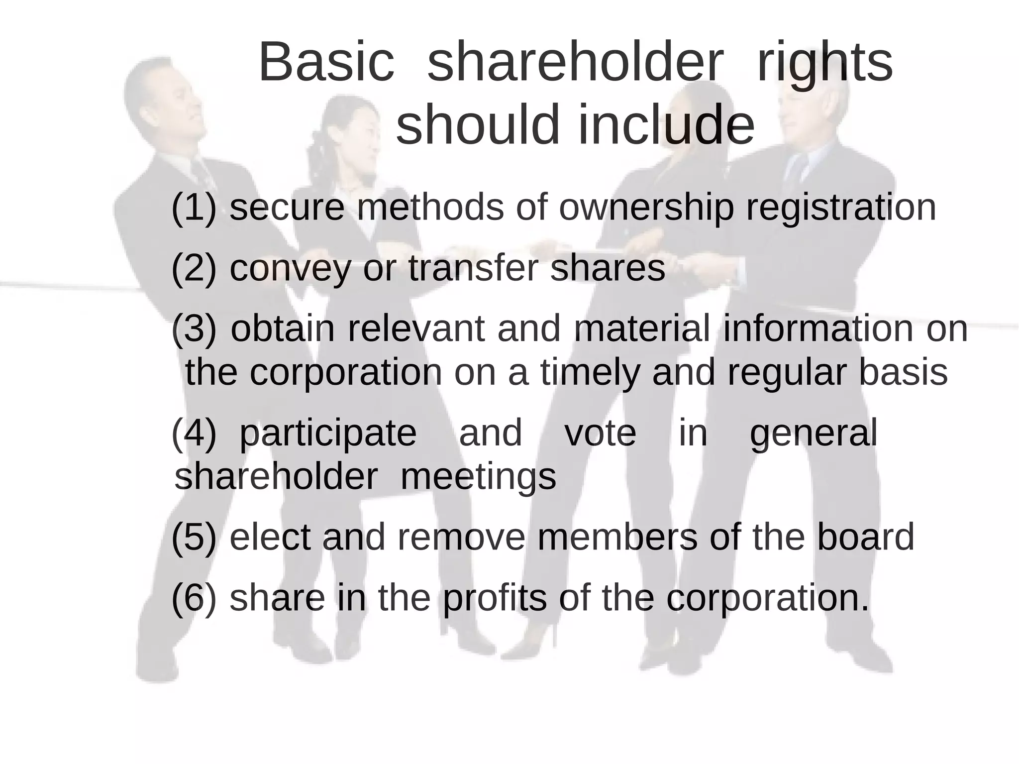 Corporate governance oecd principles sep 2015 | PDF