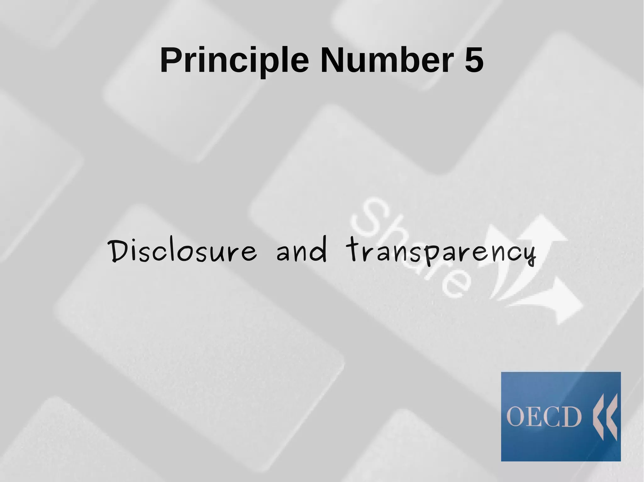 Corporate governance oecd principles sep 2015 | PDF