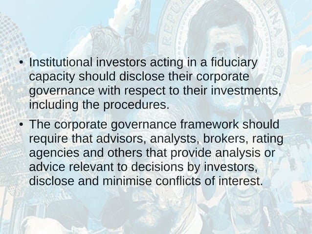 Corporate governance oecd principles sep 2015 | PDF