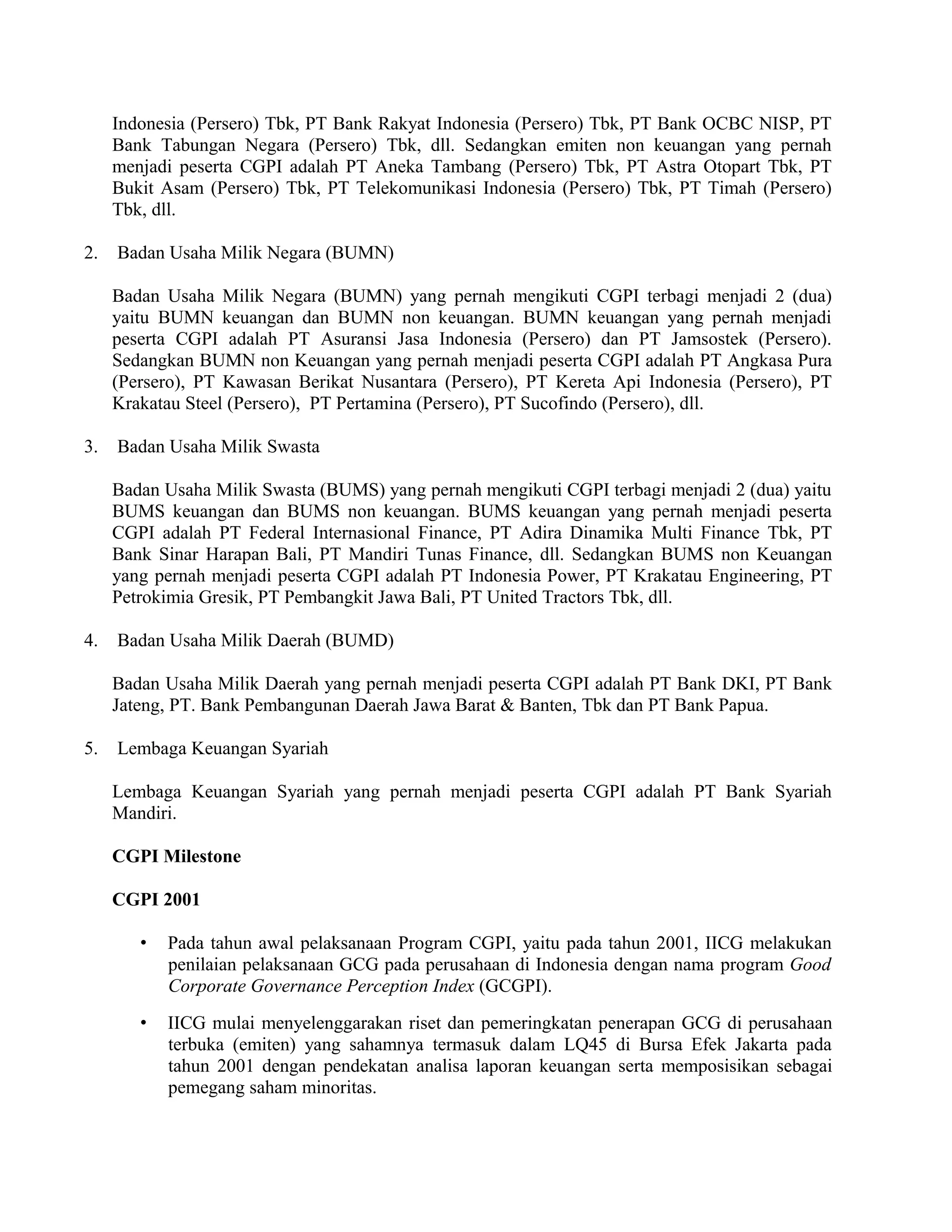 Corporate governance perception index | DOC