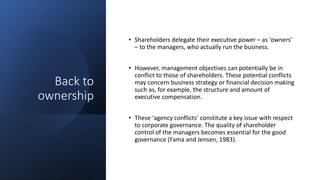 Corporate governance presentation | PPTX