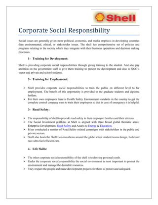 Corporate governance (shell pak) | PDF