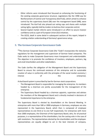 Corporate governance standards in germany | PDF