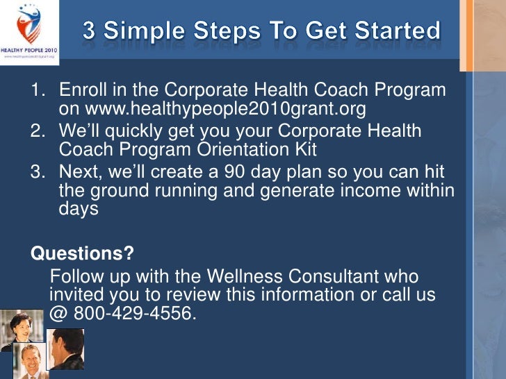 Corporate Health Coach Introduction