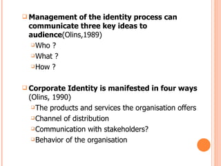 Corporate identity | PPT