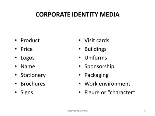 Corporate image and identity | PPTX | Marketing and Advertising | Business
