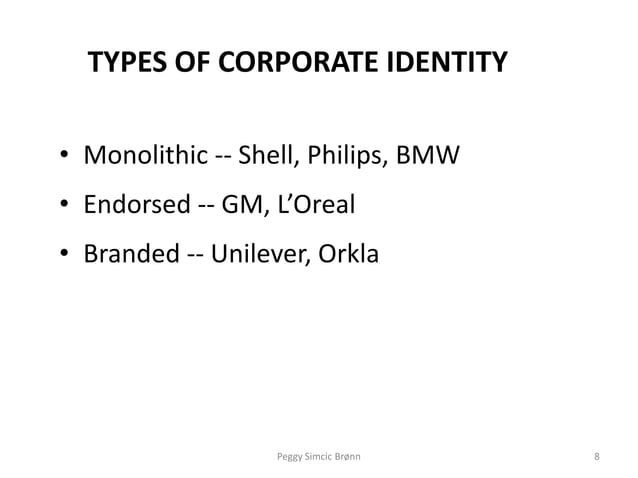 Corporate image and identity | PPTX | Marketing and Advertising | Business