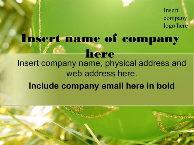 Corporate introduction template | PPT