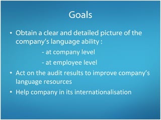 Corporate Language Audit | PPT