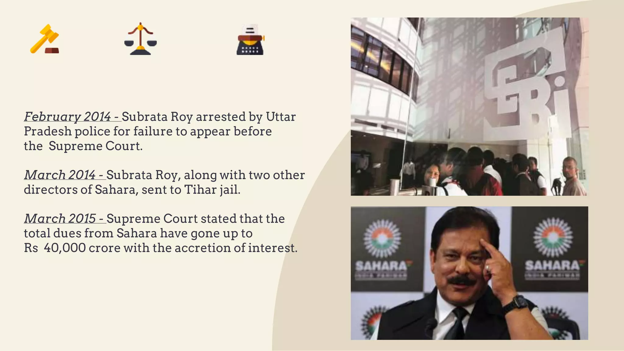 Sahara India Pariwar Investor Fraud Case | PPTX