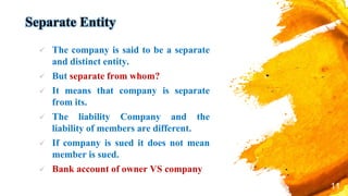 Corporate law in pakistan | PPTX