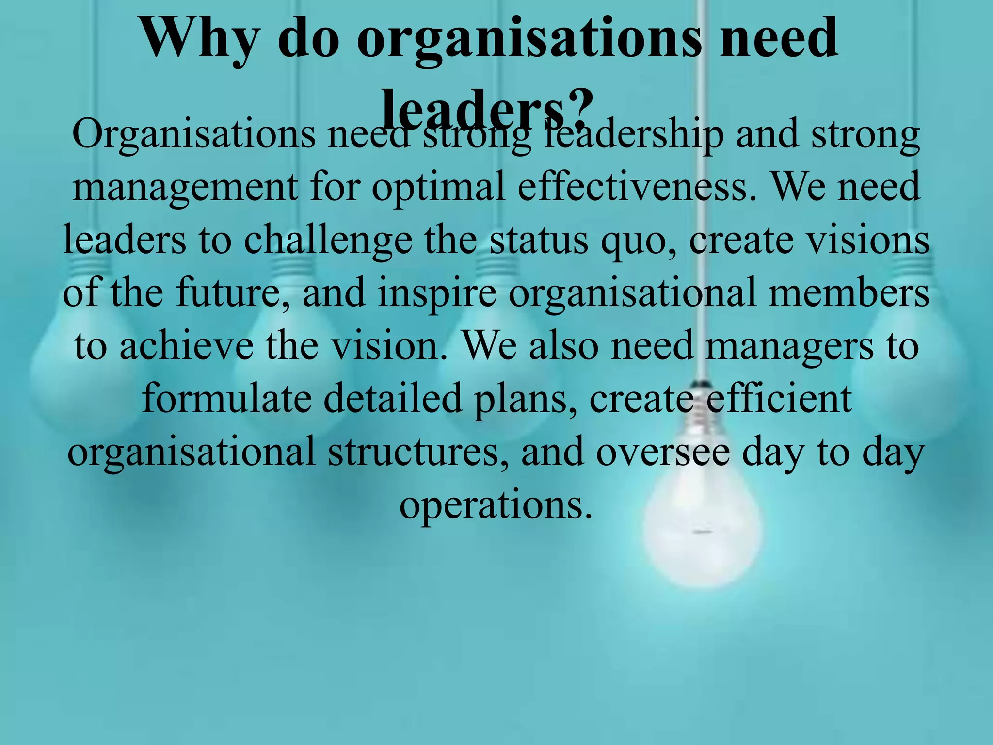 leadership in corporate world | PPTX