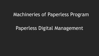 CORPORATE LEADERSHIP PAPERLESS MANAGEMENT (1).pptx