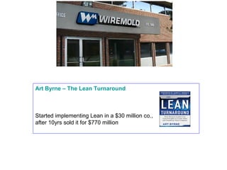 Corporate Lean examples | PPT