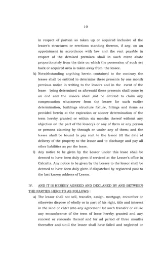 Corporate lease deed | PDF