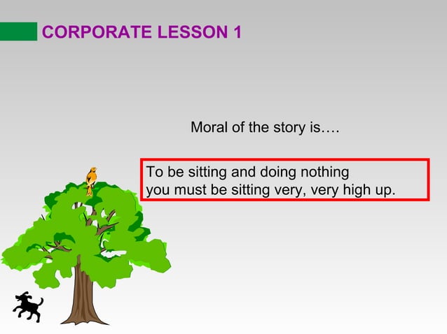 Corporate lessons | PPT