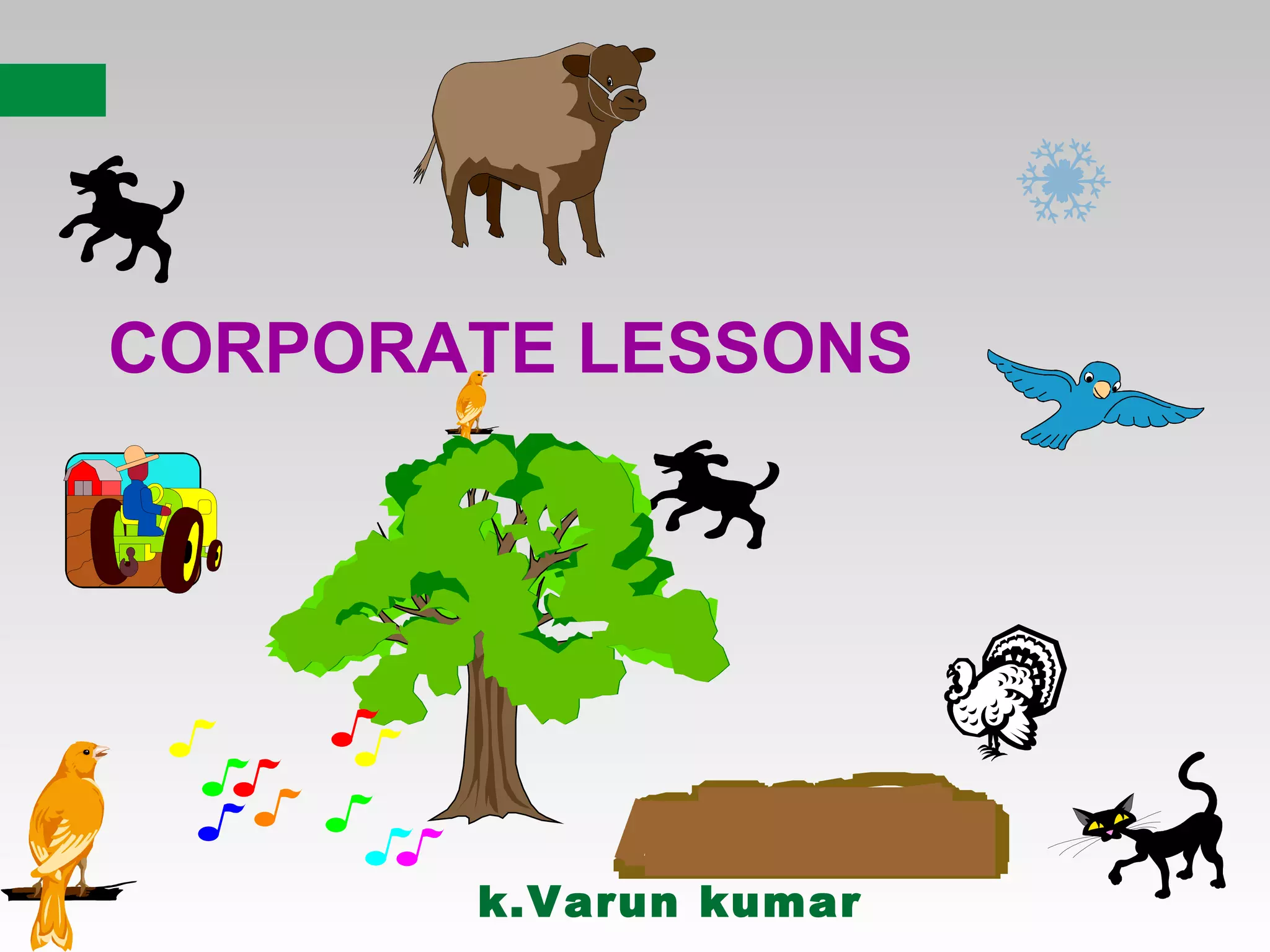 Corporate lessons -varun | PPT