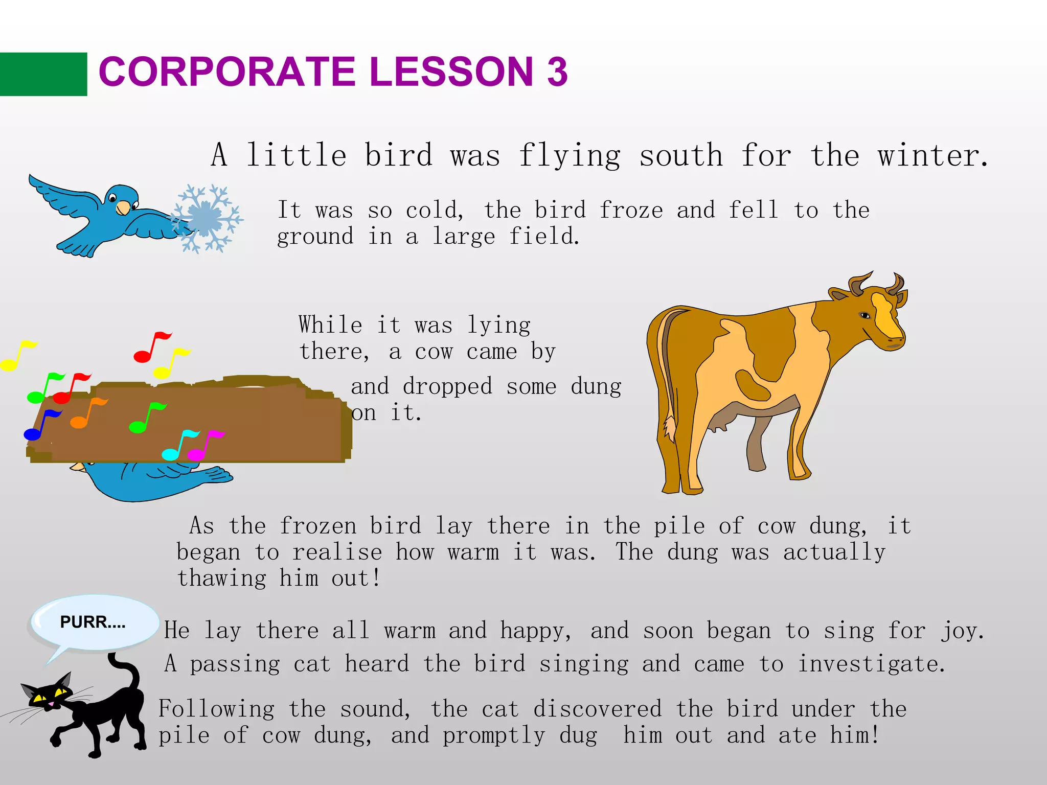 Corporate Lessons | PPT