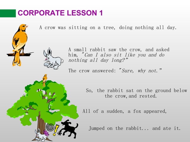 Corporate Lessons | PPT