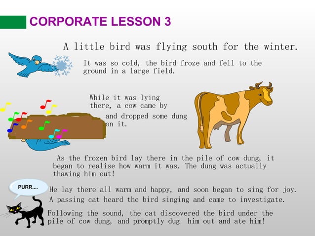 Corporate Lessons | PPT