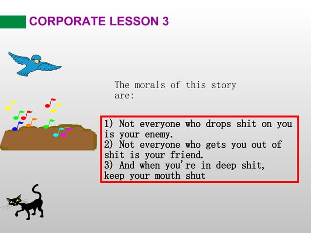 Corporate Lessons | PPT