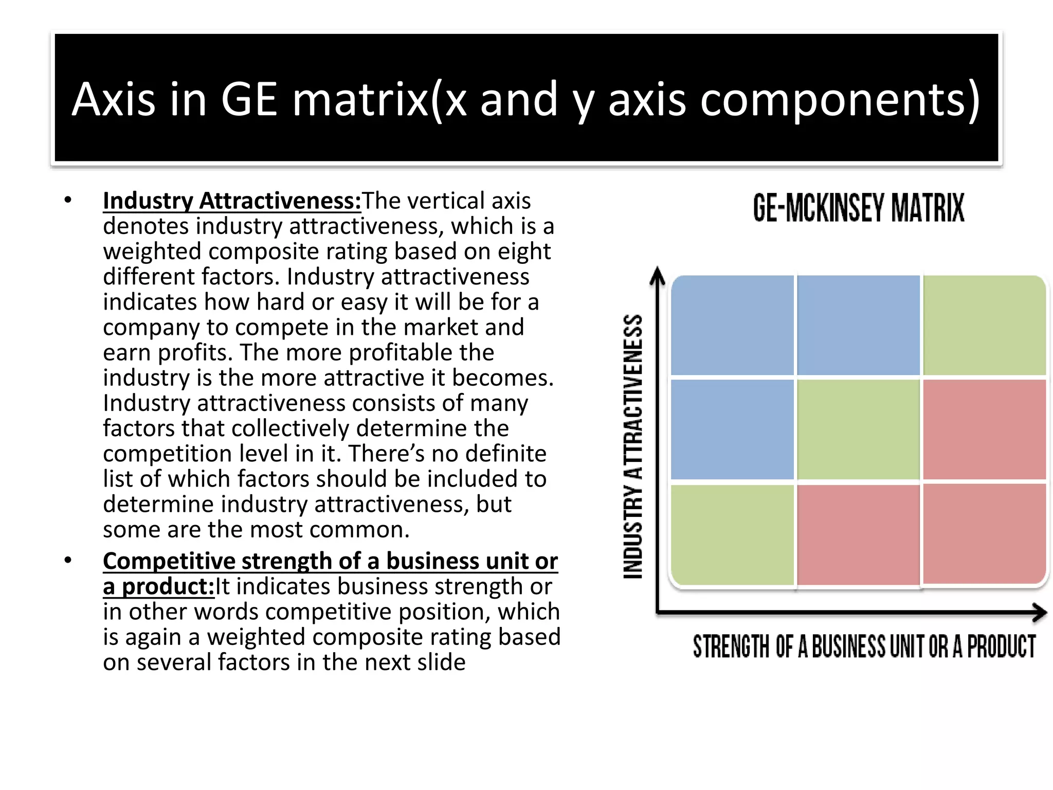 Corporate level analytical tools_BCG Matrix and GE nine cell matrix | PPTX