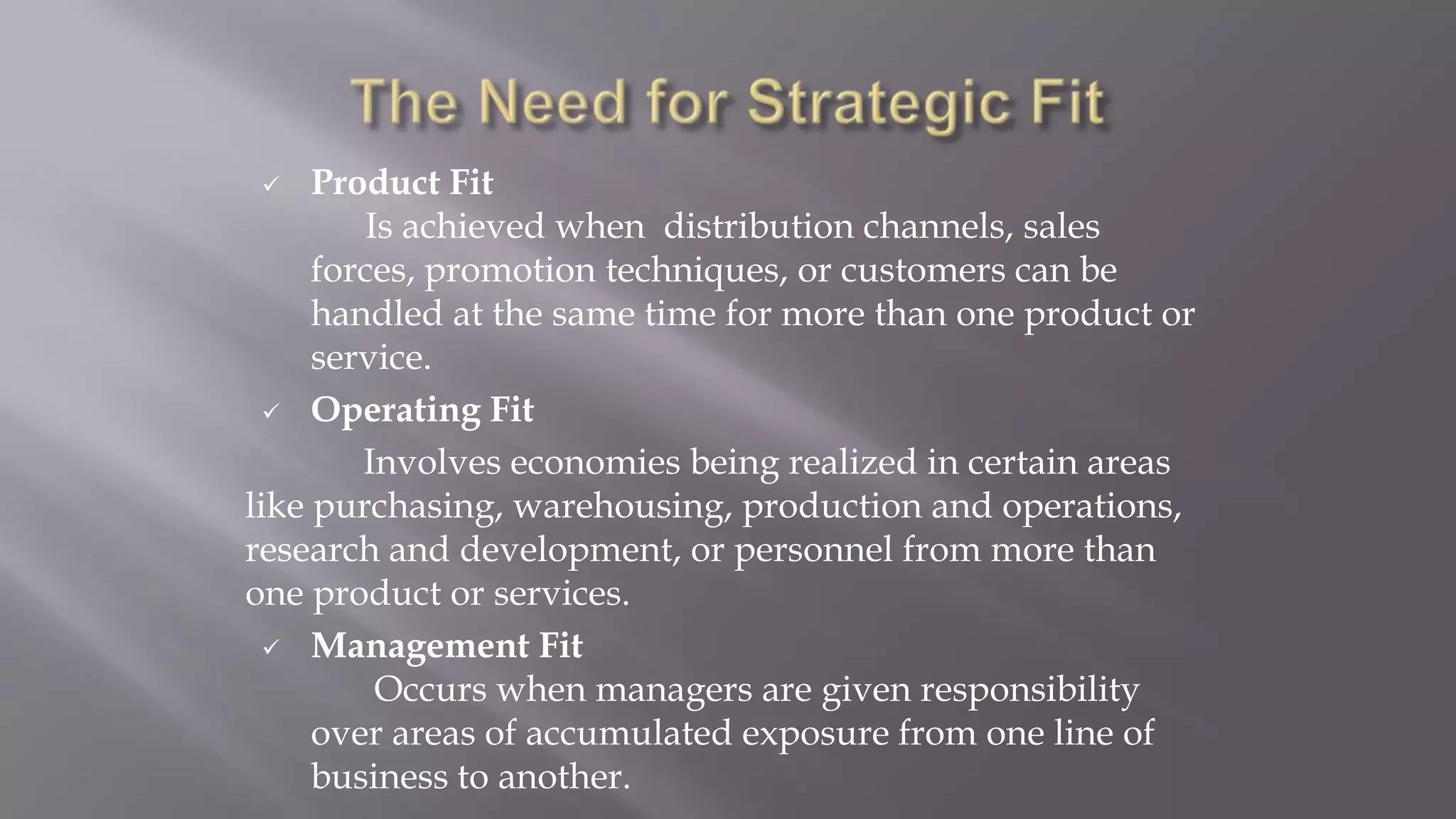 Corporate level strategies | PPTX