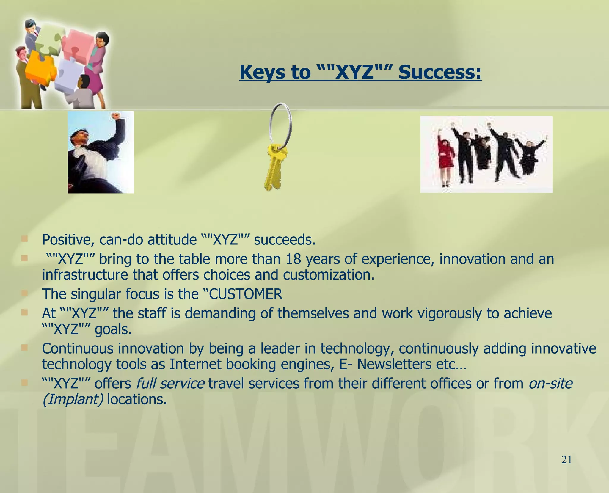 Corporate Management Presentation | PPT