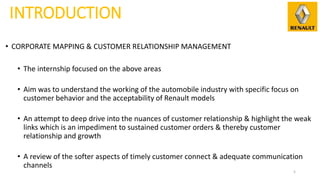 Corporate mapping and customer relationship management | PPT
