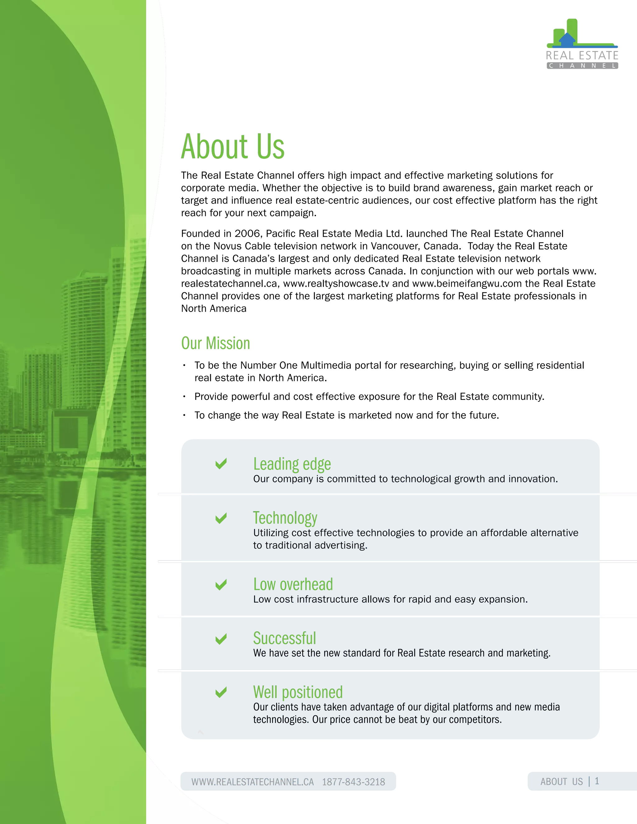 The Real Estate Channel Media Kit | PDF