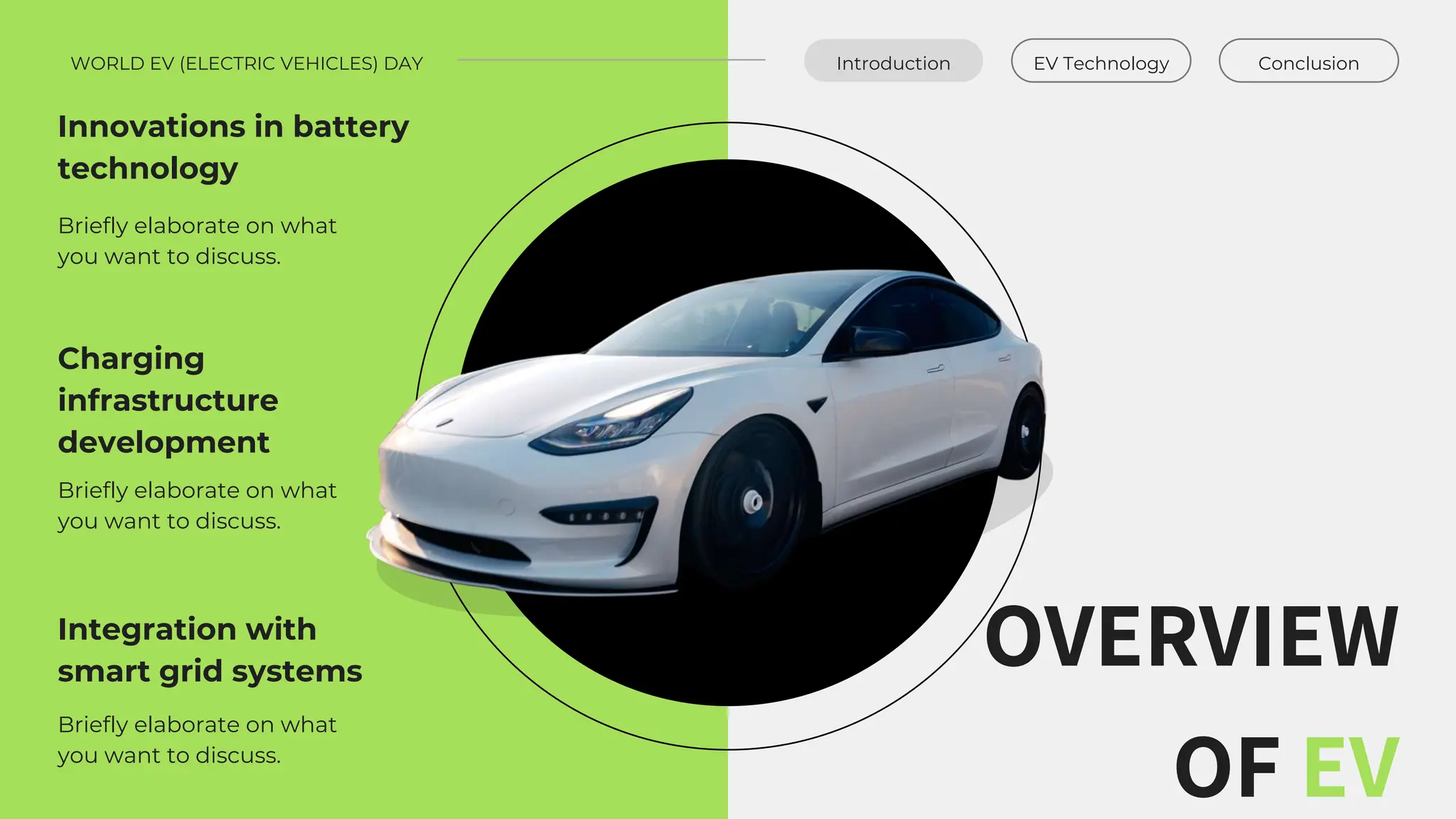 Corporate Minimal World EV (Electric Vehicles) Day Presentation.pptx