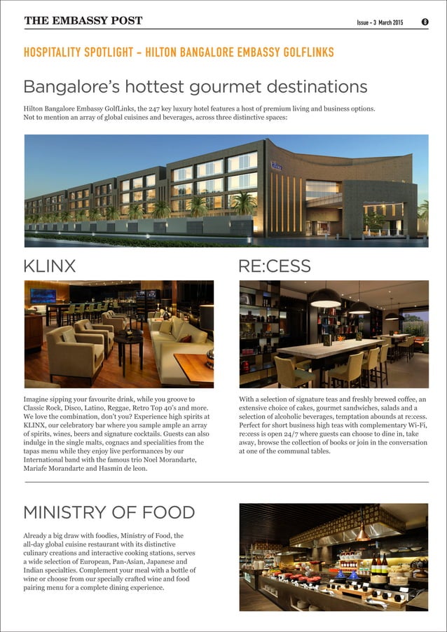 The Embassy Post – March ‘15 | PDF
