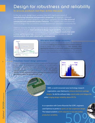 Optimus Brochure | PDF | Graphics Software | Computer Software and ...