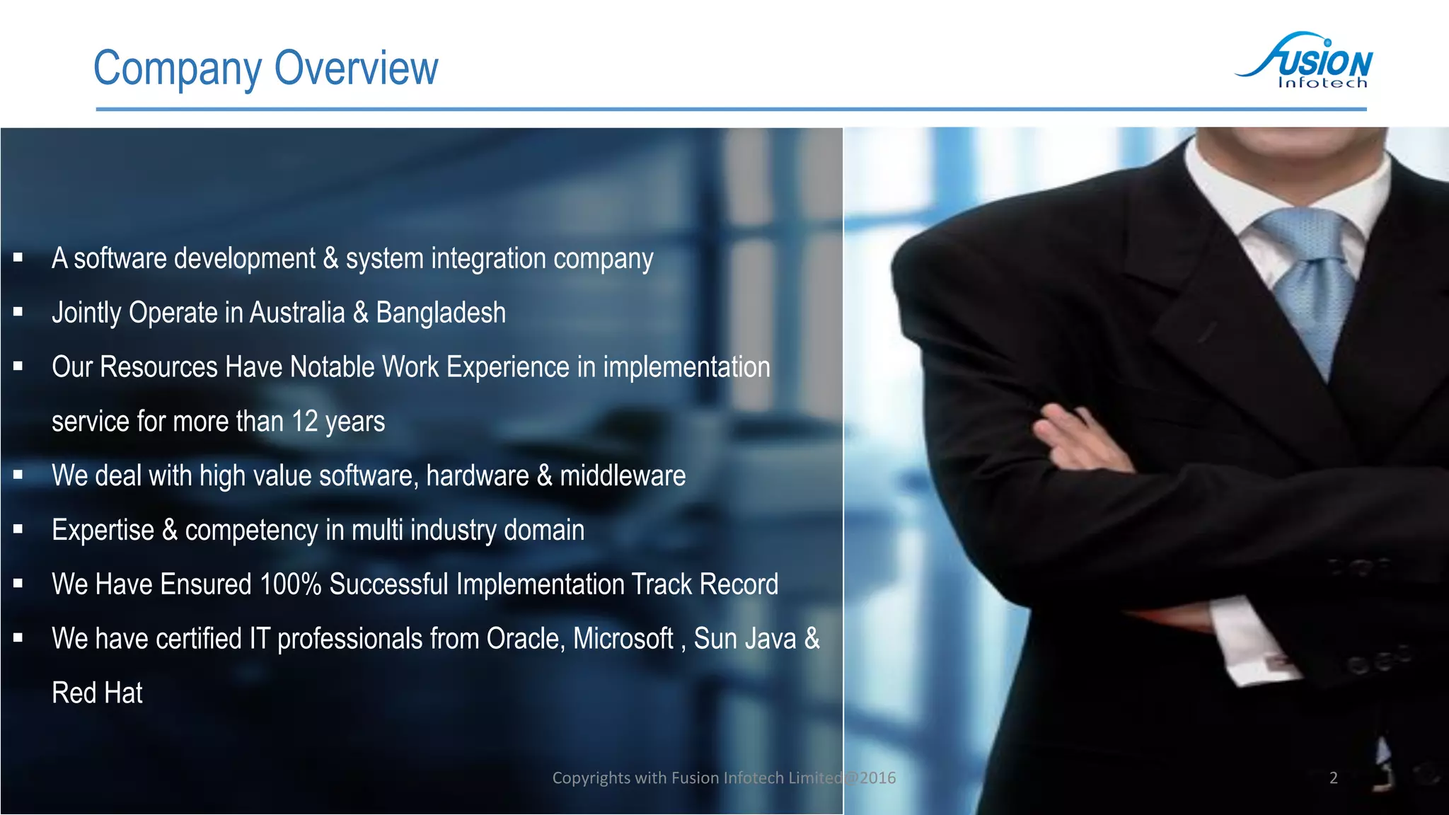 Corporate Overview_Fusion Infotech | PDF