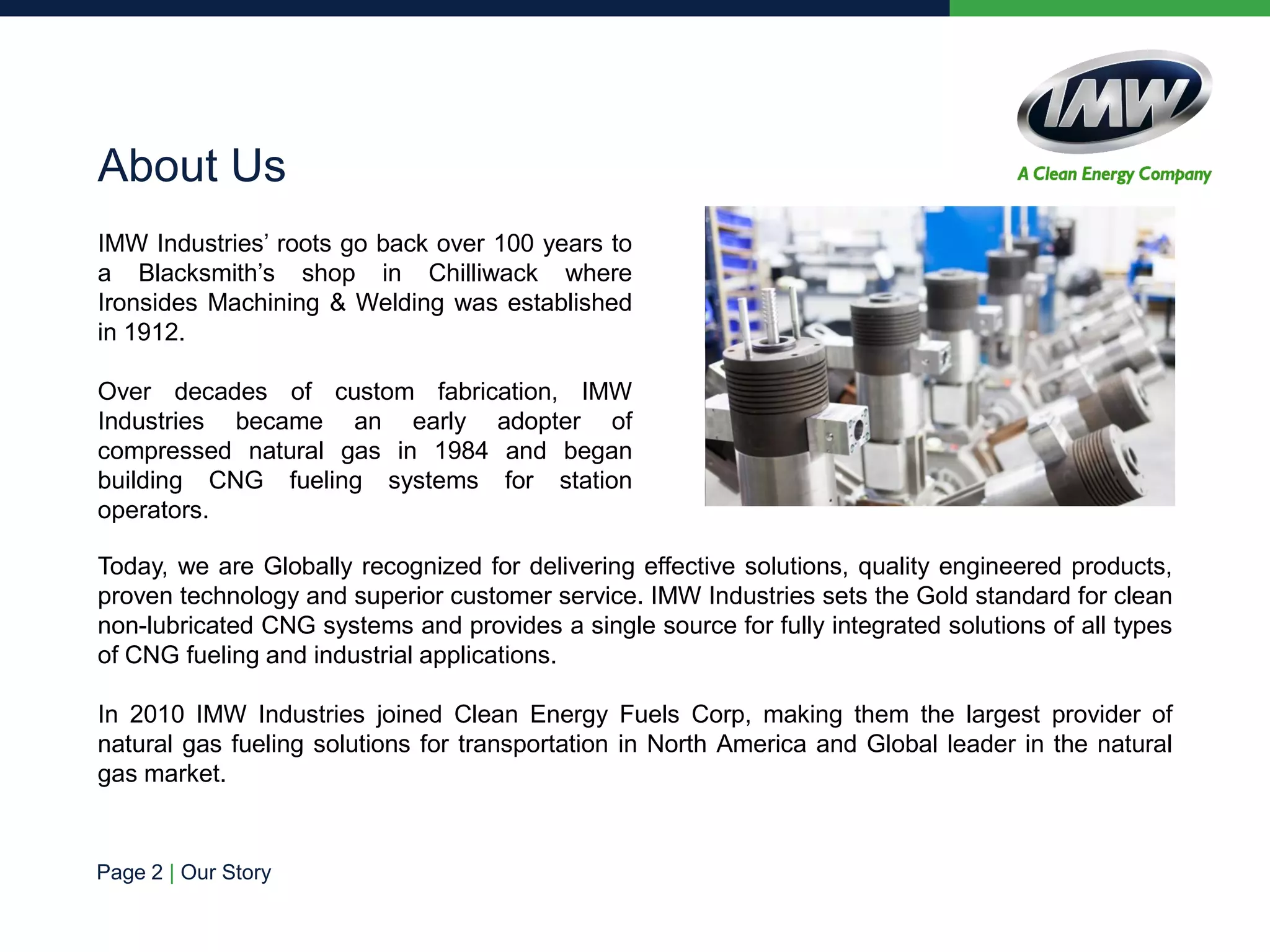 Clean Energy Compression Corporation - Corporate Overview | PPT