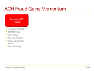Combating Payments Fraud: How Well Are You Managing Your Company's Risk ...
