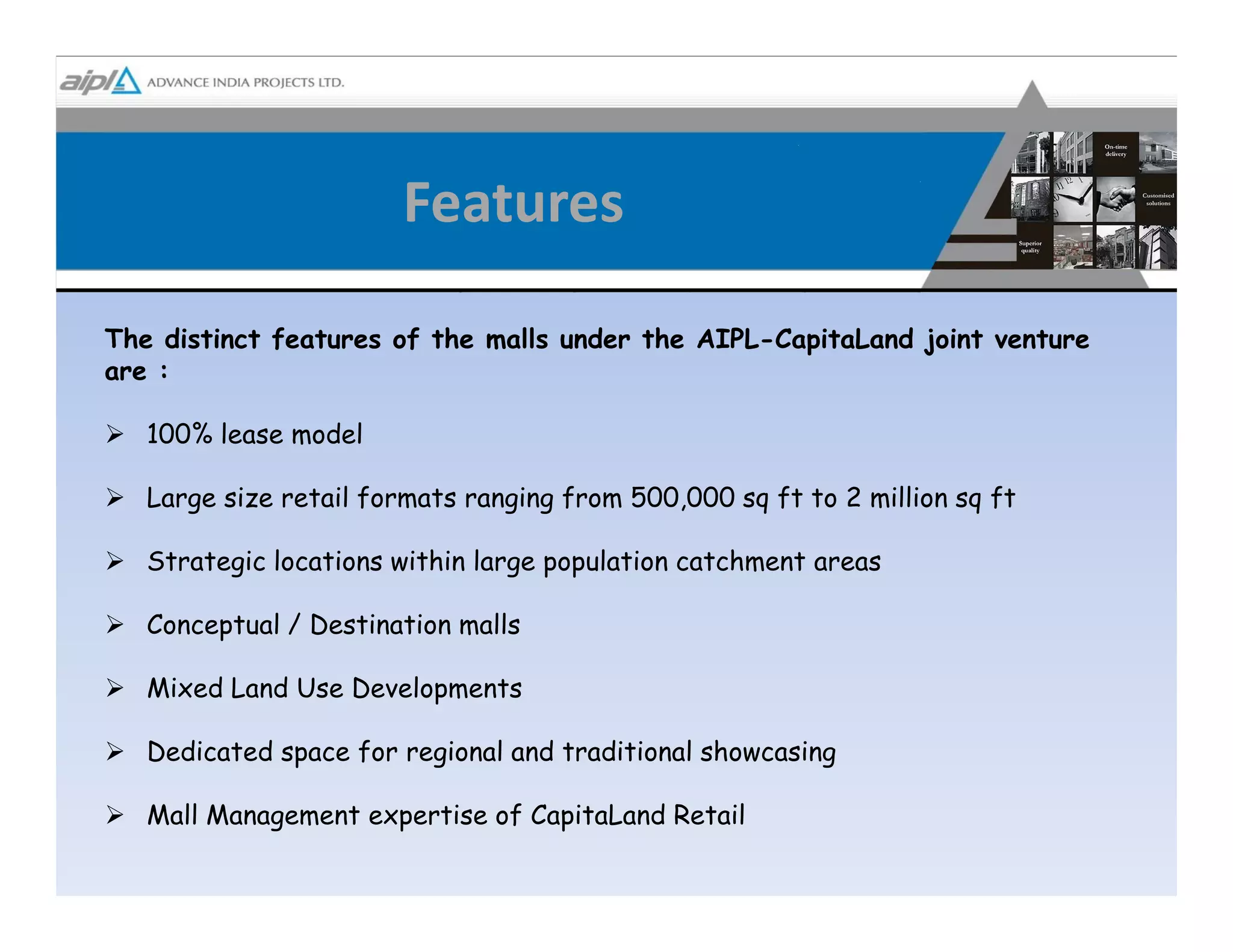 Advance India Projects Limited- Corporate Presentation | PDF